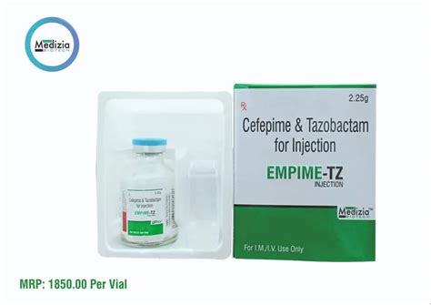 Cefepime Tazobactam Injection At Rs 300 Vial Cefepime Tazobactam