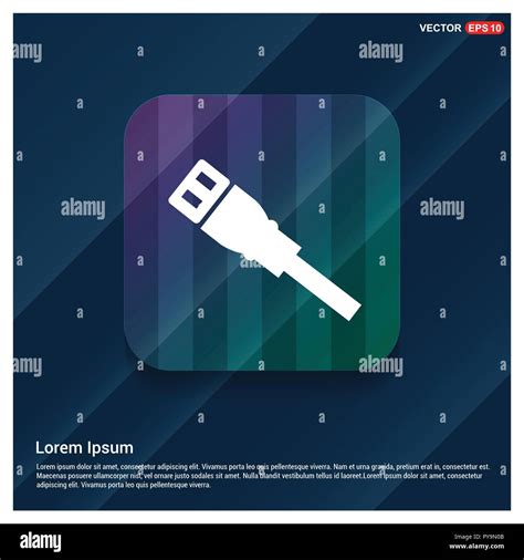 Ethernet Cable Icon Stock Vector Image And Art Alamy