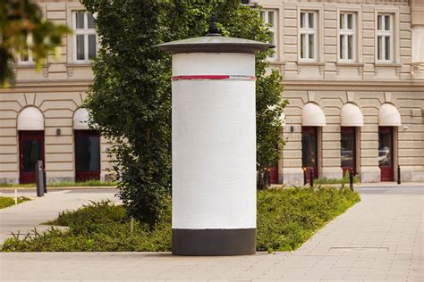 Advertising Column Poster Mockup Mockups Design Advertising Column Poster Mockup Mockups Design