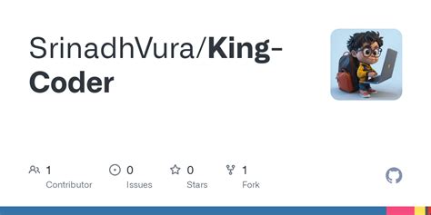 GitHub SrinadhVura King Coder