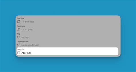 Checkbox Blue