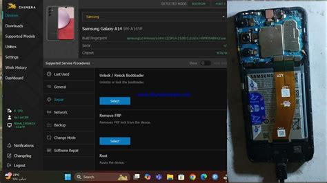 Samsung A14 Sm A145p Frp Mtk Bootrom Samsung A14 Edl Point Youtube