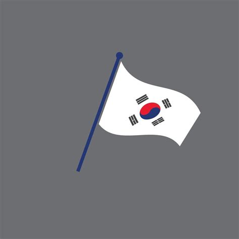 Korean Flag Vector Illustration Design 21951878 Vector Art At Vecteezy