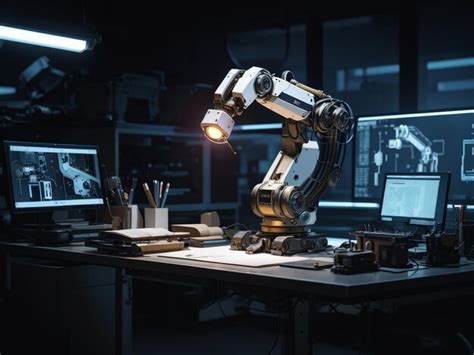 Premium Ai Image Revolutionizing Industrial Robotics Inside Design