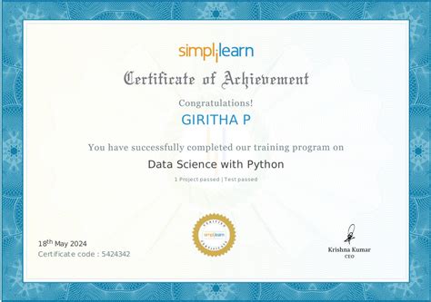 datascience python learningjourney certification datadriven