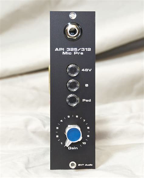 Api 325312 Mic Pre By Svt Audio Reverb