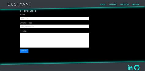 Github Dushyant Portfolio Frontend
