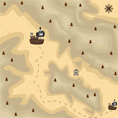 Ancient Map Illustration 216238 Vector Art At Vecteezy