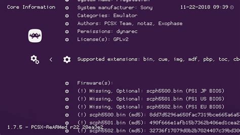 Xmb Text In Core Information Does Not Scroll · Issue 7631 · Libretroretroarch · Github