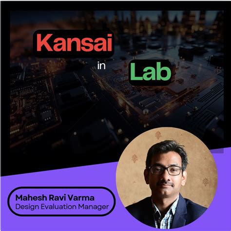 Mahesh Ravi Varma On Linkedin Electronicslab Workspaceoptimization Kansaiprinciples