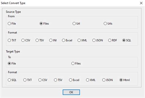 Merge Multiple Sql Files Into One Html Table
