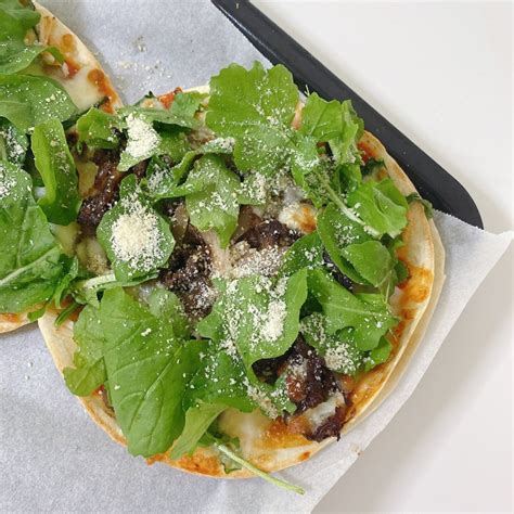 홈메이드 또띠아 소불고기 피자