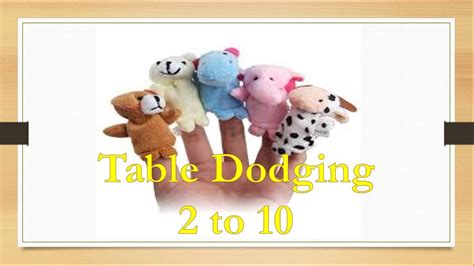 Table Dodging 2 10 Tlm 21 Youtube
