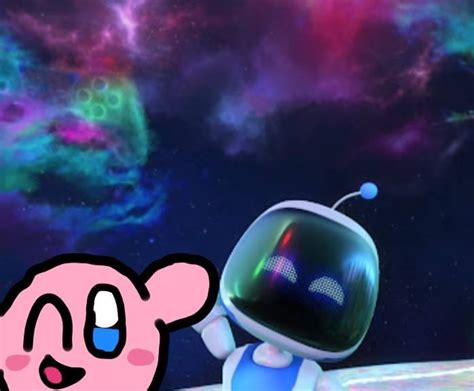Kirby And Astro Bot By Oonuska2011 On Deviantart