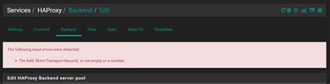 Bug 10937 Haproxy Frontend And Backend Entry Limit Pfsense Packages Pfsense Bugtracker