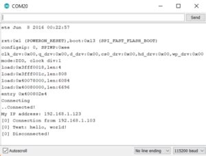 Arduino Websocket Server Using An Esp Shawn Hymel