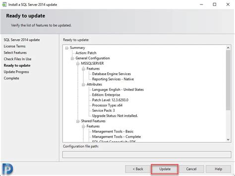 Install SQL Cumulative Update On SCCM Server