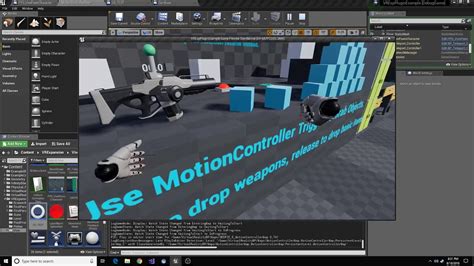 Ue4 Vr Plugin Work Grip Scripts Youtube