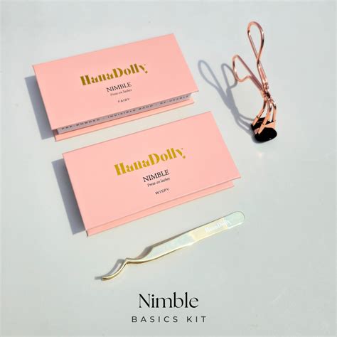 Diy Press On Lashes Singapore • Nimble Lash Basics Kit By Hanadolly