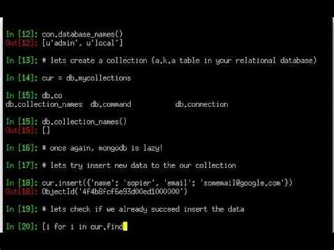 Python MongoDB Basic Tutorial YouTube