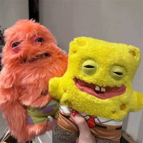Fuggler X Patrick Star Spongebob Squarepants Funny Ugly Monster Soft Toy T £21 35 Picclick Uk