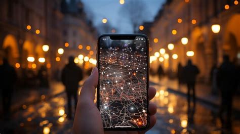 Premium Photo Idea Navigation Map In Smartphone