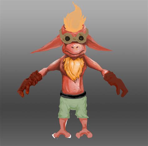 Fire Goblin Model Sheet Concept Wip By Shayljoran On Deviantart