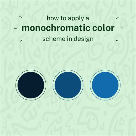 Monochromatic Color Scheme Blue