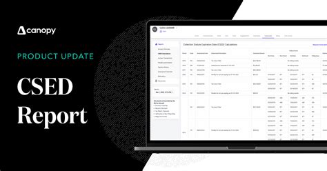 accurate csed calculations report will make your life easier canopy
