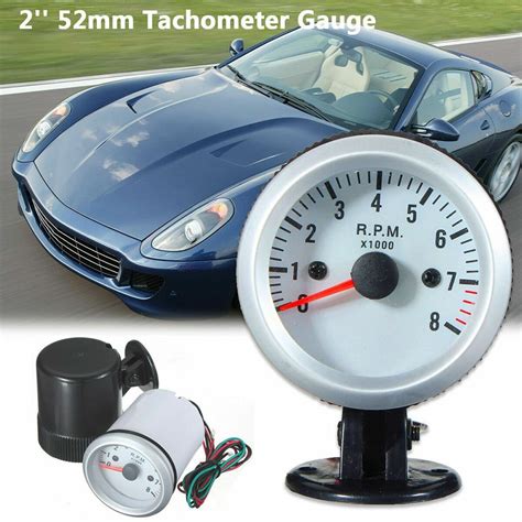 Mm Car Engine Rev Counter V Tachometer Pointer Gauge Meter RPM Fits