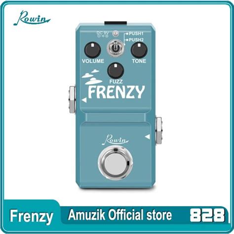 Rowin Mini Guitar Effect Pedals Flanger Compressor Booster Overdrive Fuzz Tremolo Bluesy