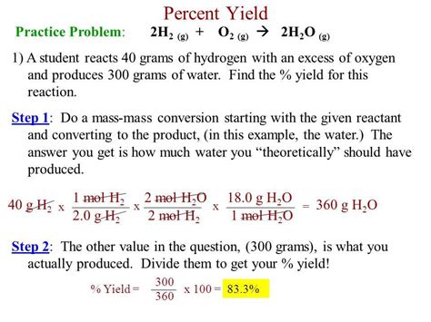 Mastering Stoichiometry Practice 1 Answers And Insights