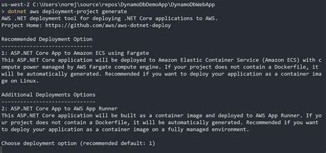 Deployment Projects With The New Aws Net Deployment Experience Aws