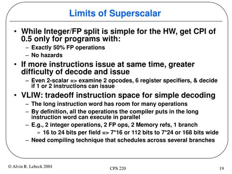 PPT Lecture Dynamic Branch Prediction Superscalar VLIW And Software Pipelining