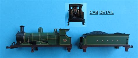 372 775 C Class Loco Secr Plain Green No2716404