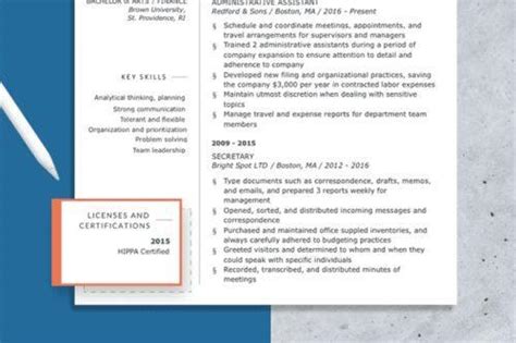 How To List Certifications On A Resume With Examples