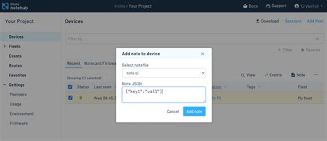 Notehub Walkthrough Iot Connectivity At Blues