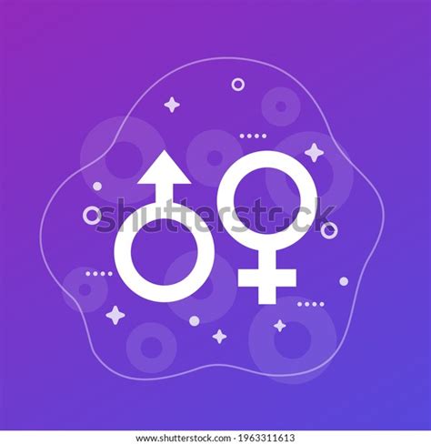 Gender Sex Symbols Vector Icons Stock Vector Royalty Free 1963311613