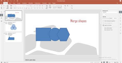 Como Mesclar Formas Em Apresentações Do Powerpoint