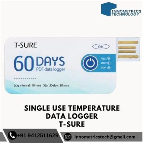 Temperature Single Use Data Logger For Vaccine Freezer Model Name Number Tsure At ₹ 1500 In Agra