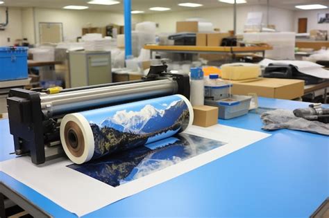 Printer Calibration Process Premium Ai Generated Image