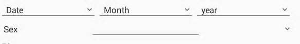 Android How To Set Dropdown Arrow In Spinner With Underline From
