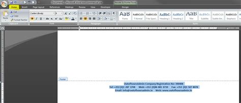How To Edit Footer In Word Document Lipolew