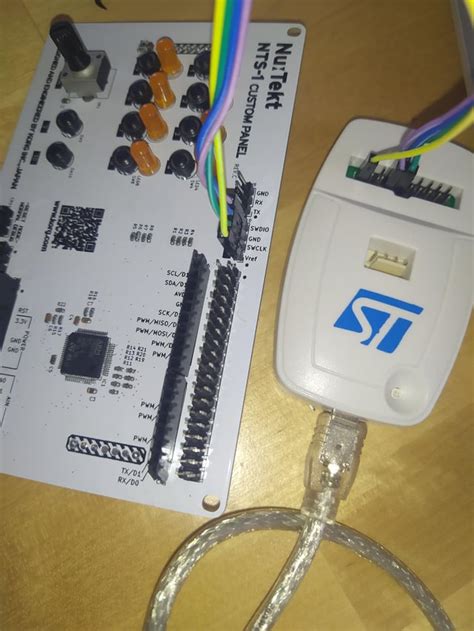 Stlink Not Seeing Device Korg Nts 1 Custom Panel When Connected Like This R Embedded