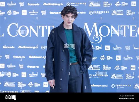 Rome Italy 10th Jan 2025 The Actor Nicolas Maupas Attends The