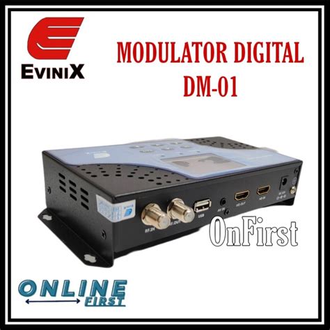 Jual NEW Modulator Digital DVBT ENCODER MODULATOR EVINIX Shopee Indonesia