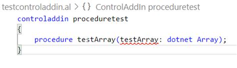 Not Serializable Error In Controladdin Procedures For Serializable