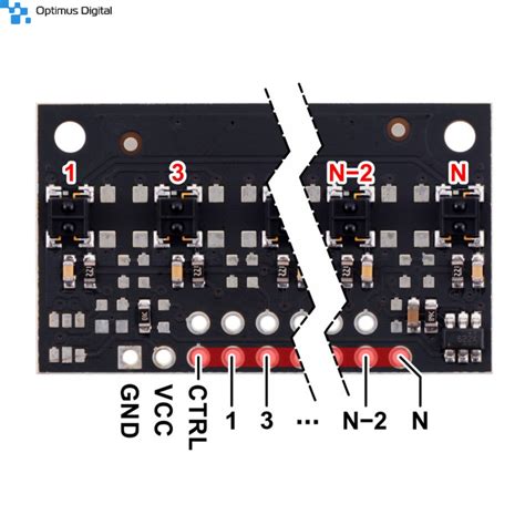 QTR MD RC Reflectance Sensor Array
