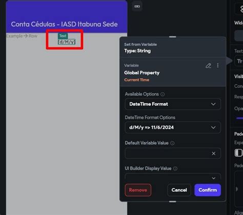 Text Displays Variable Name Not Value Rflutterflow